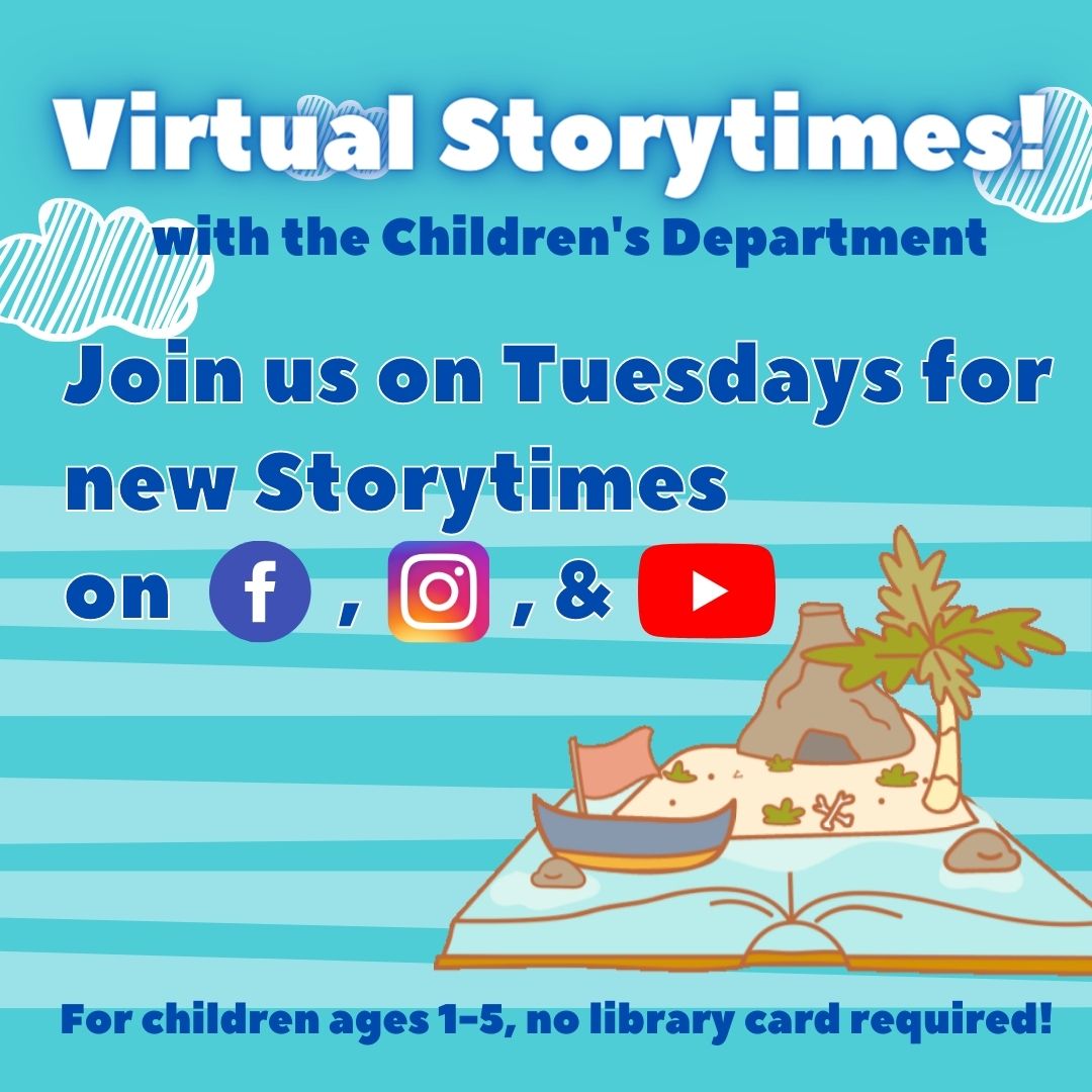 Virtual Storytimes are here! - Joplin Public Library
