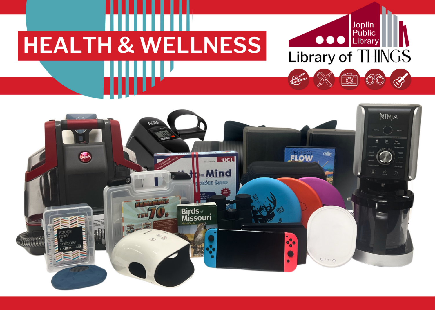 Health & Wellness Library of Things Additions - Joplin Public Library