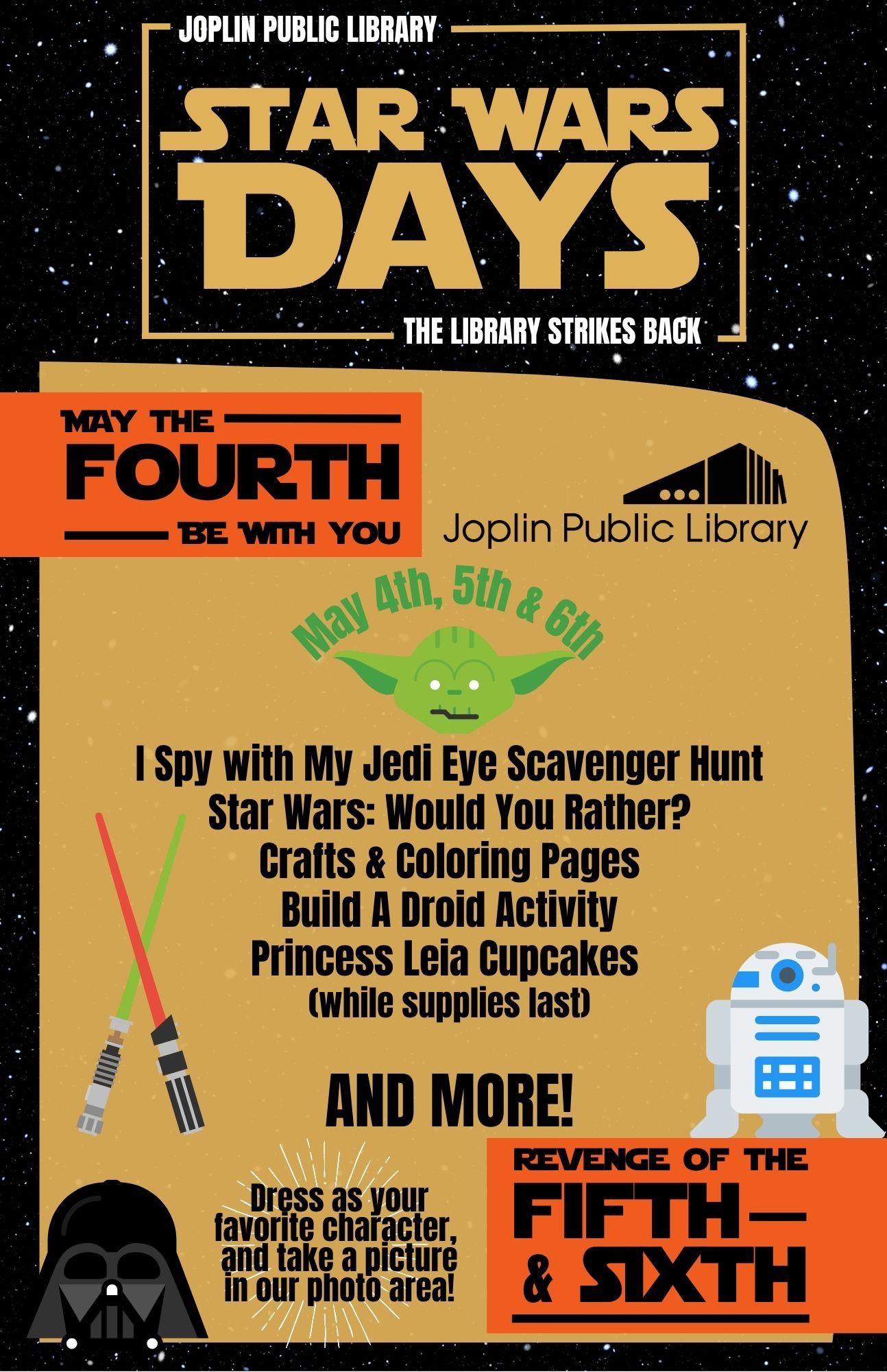 Star Wars Days- the Library Strikes Back - Joplin Public Library